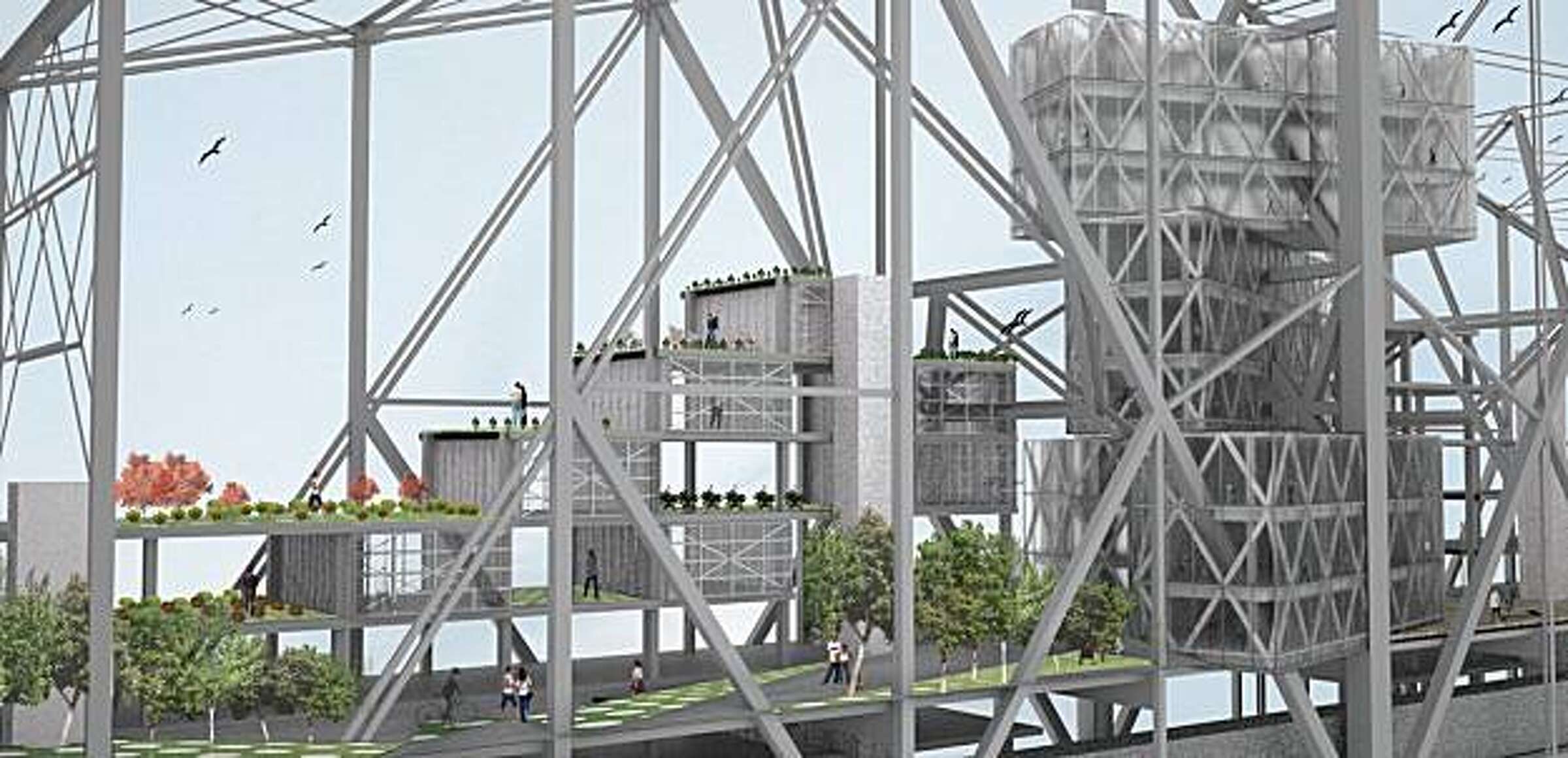 Design fantasies for obsolete Bay Bridge span