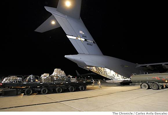 Aboard U.S. flying hospital