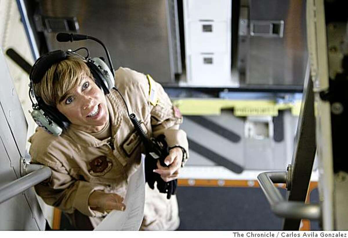 Aboard U.S. flying hospital