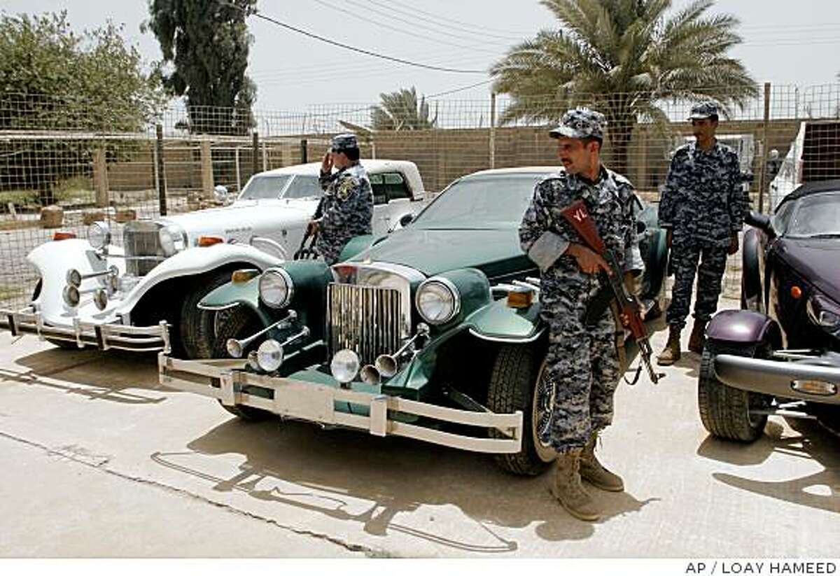Car collection of Hussein's son