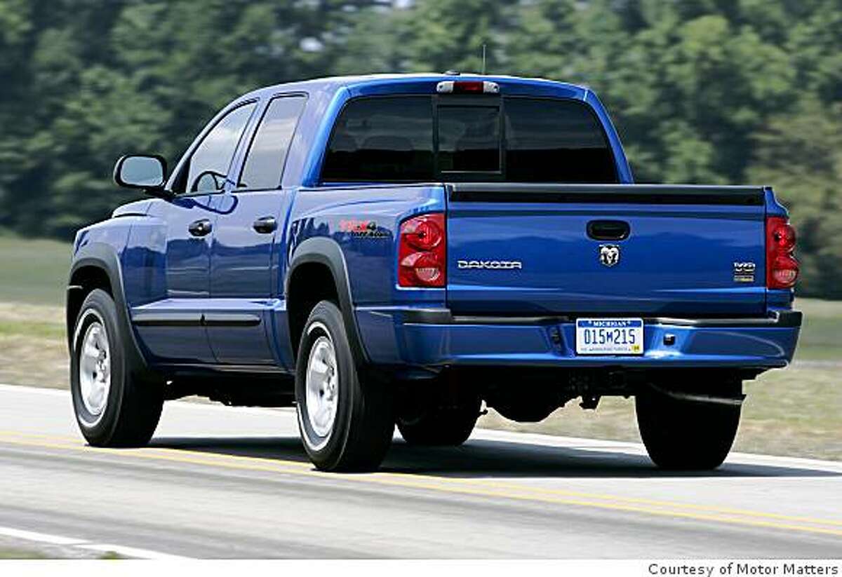 2008 Dodge Dakota pickup is noted for segment-leading power
