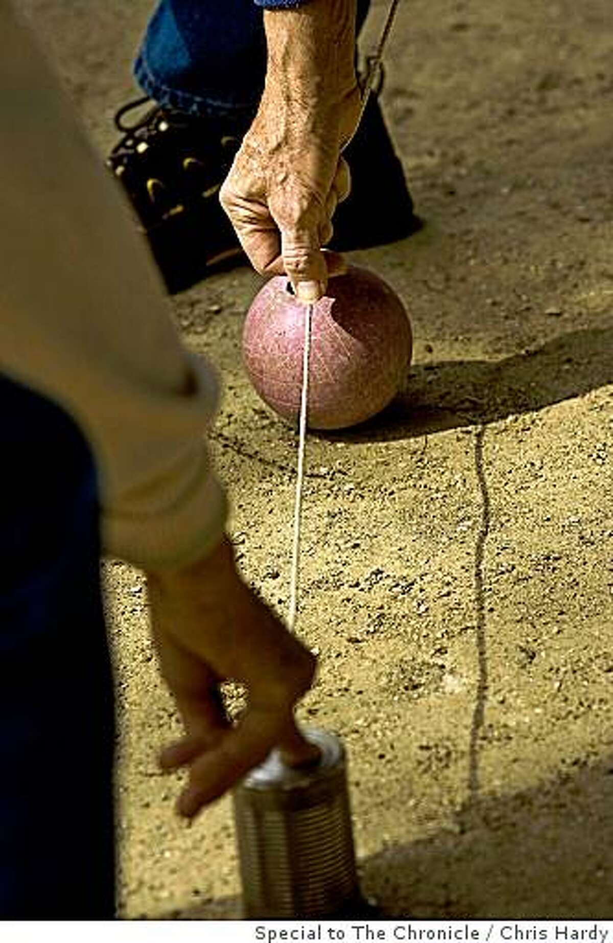 Bocce, the perfect complement to wine tasting