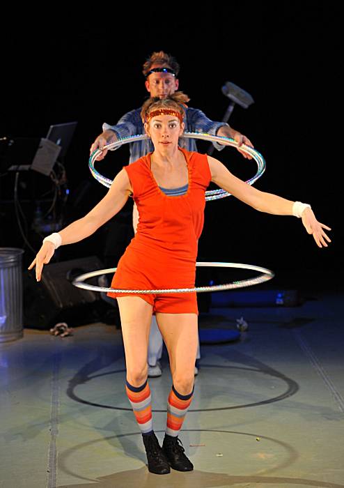 Hooping it up with a holiday circus