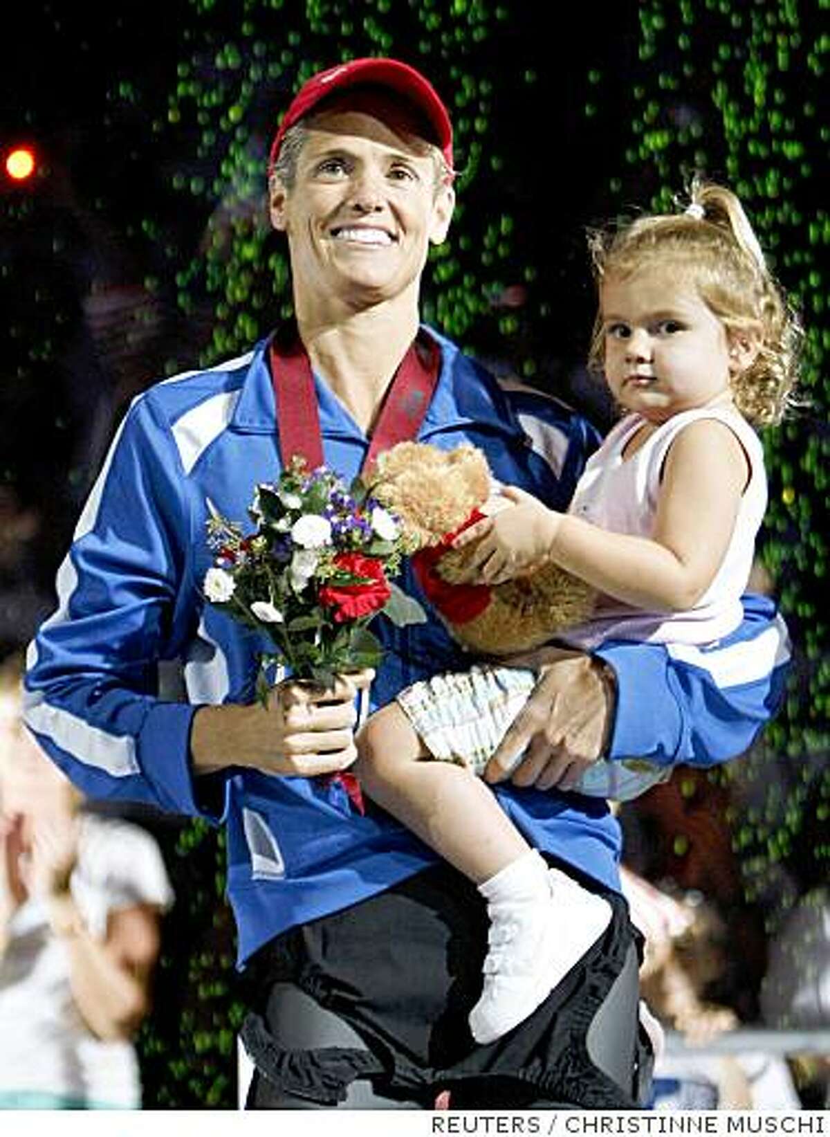 Torres, 41, makes record 5th Olympic swim team