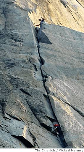 Speed climbers to try for a record in Yosemite