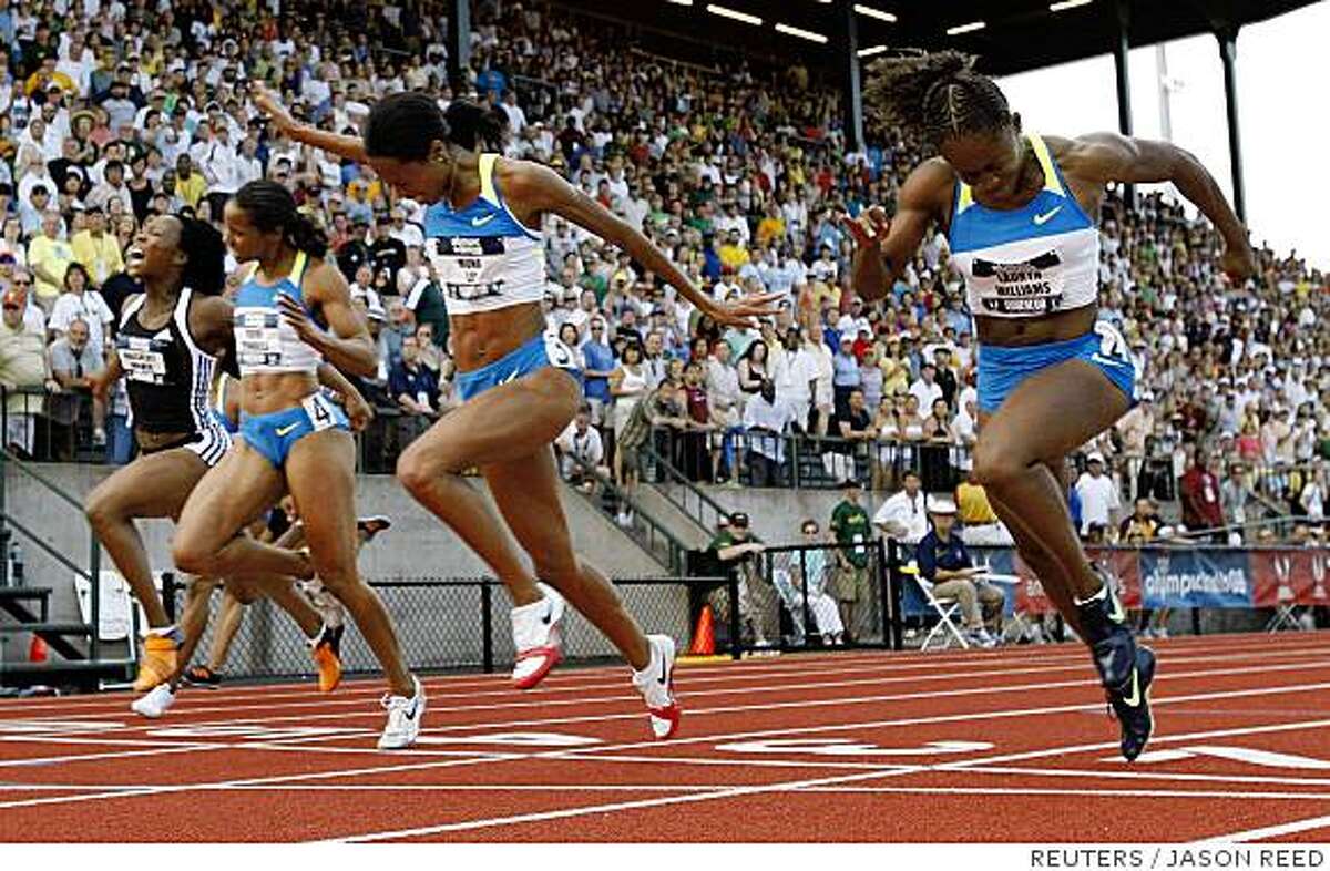 Gay speeds to U.S. record