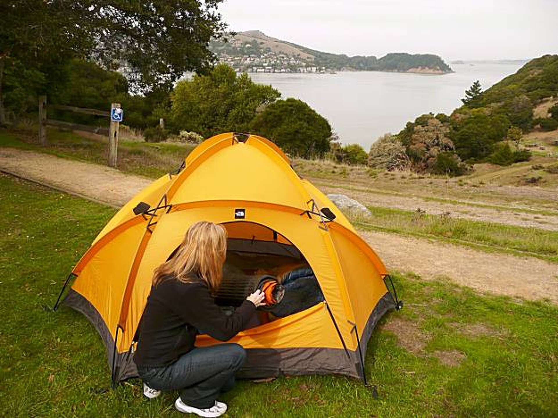 11 campsites, one great view