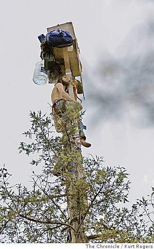 2 Berkeley tree-sitters end protest, arrested