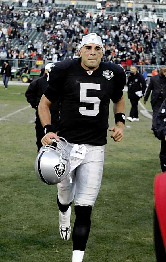 Gradkowski has energy Raiders need - SFGate