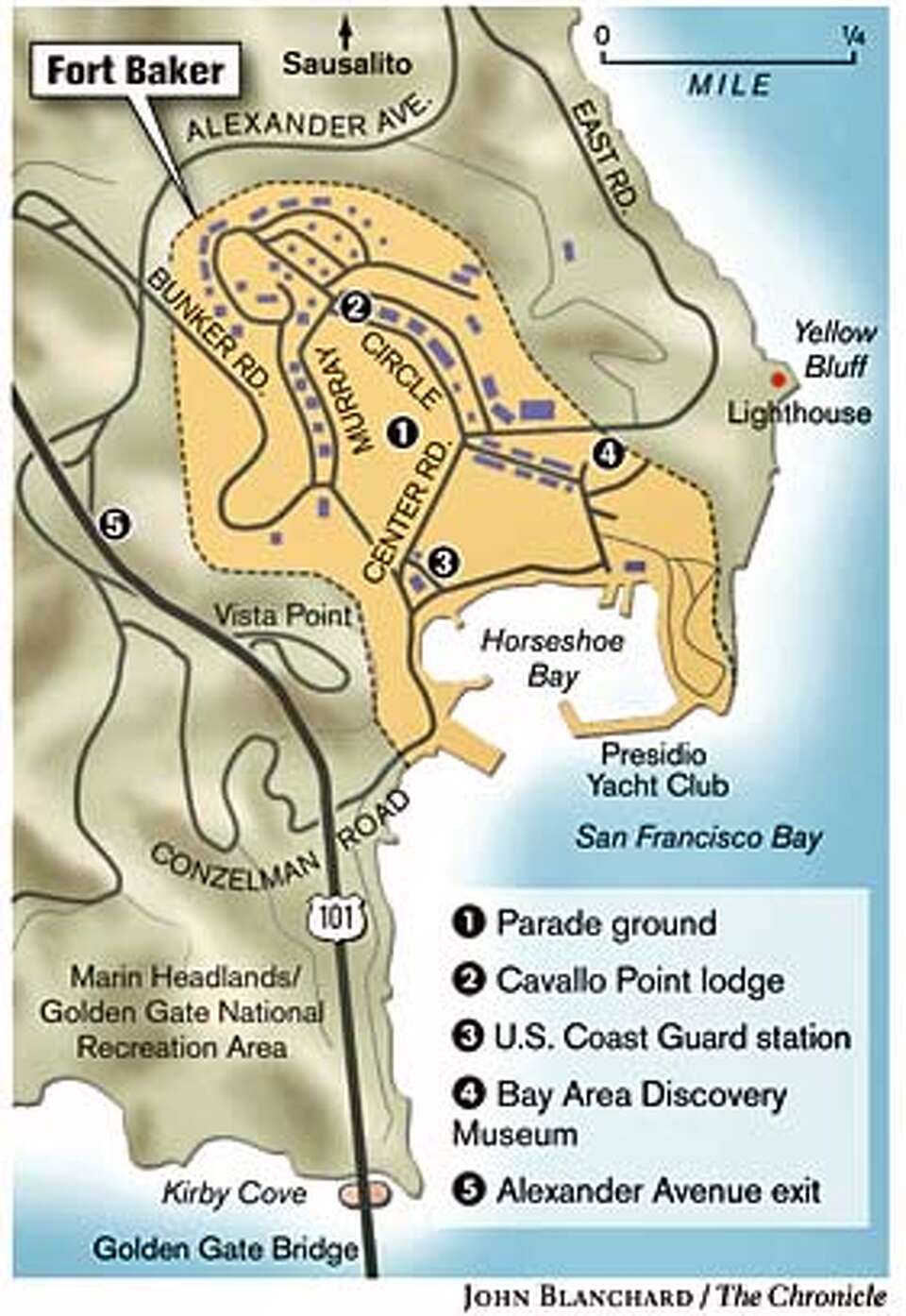 Fort Baker rejoins life as a public showplace
