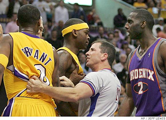 Blowing the whistle on NBA referees