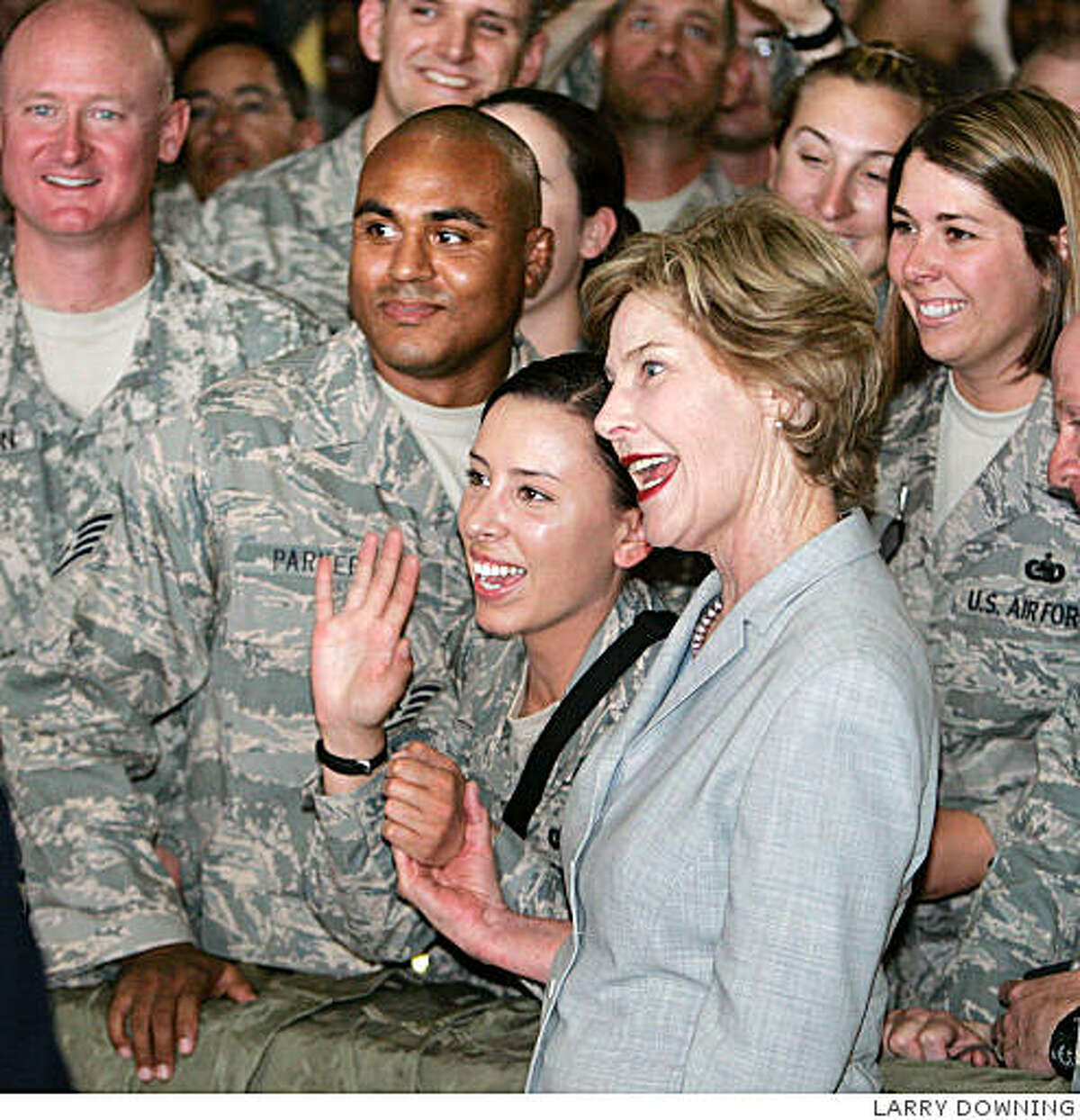 First lady lands in Afghanistan to highlight progress