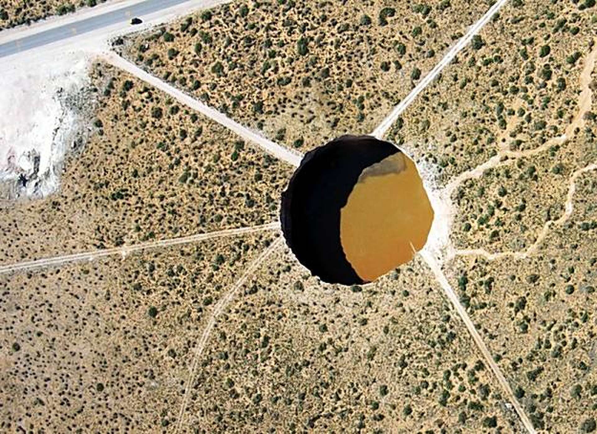 New Mexico city readies for salt cavern collapse