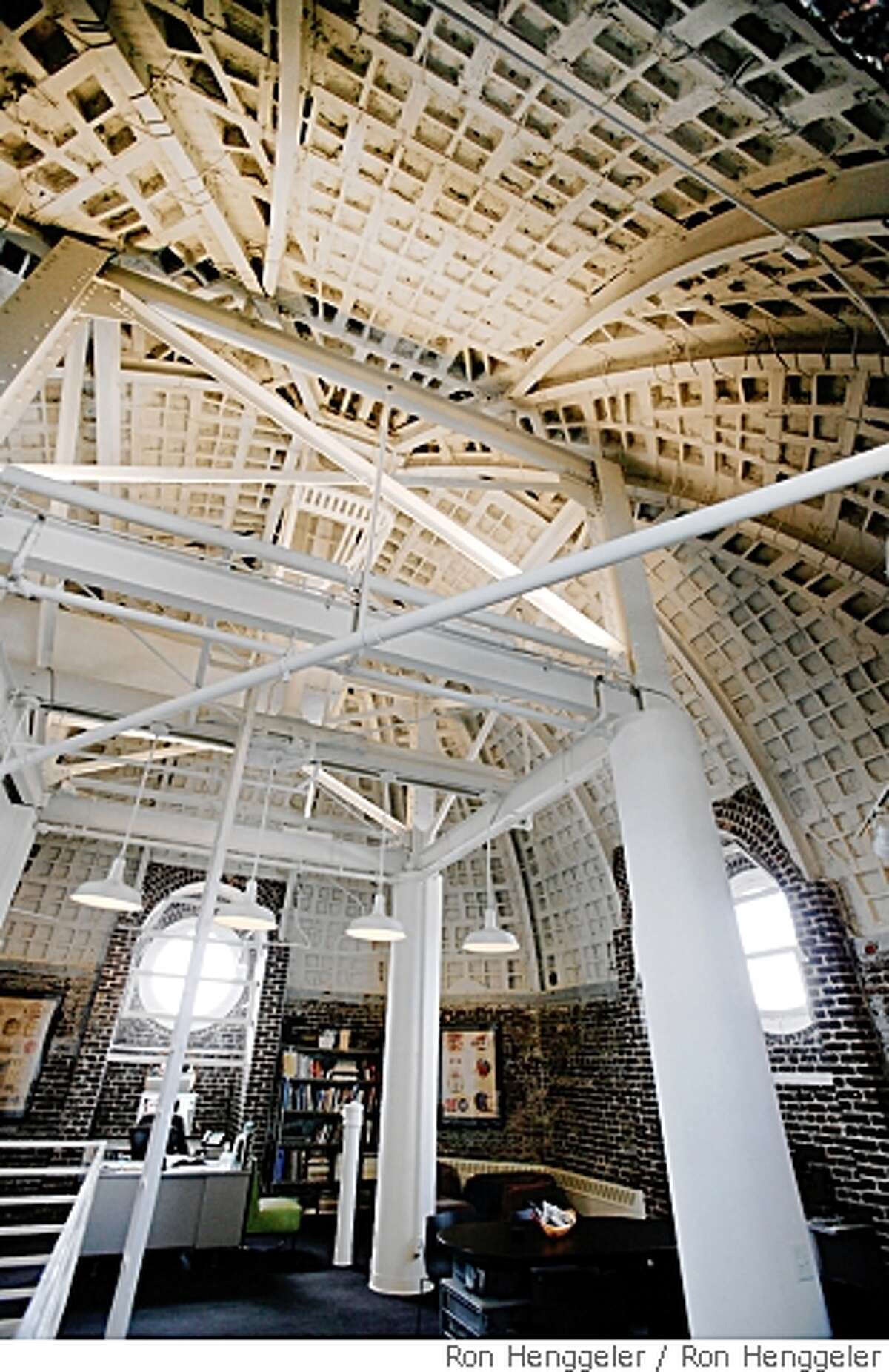 A historic dome with fancy moorings inside is now an ideas factory