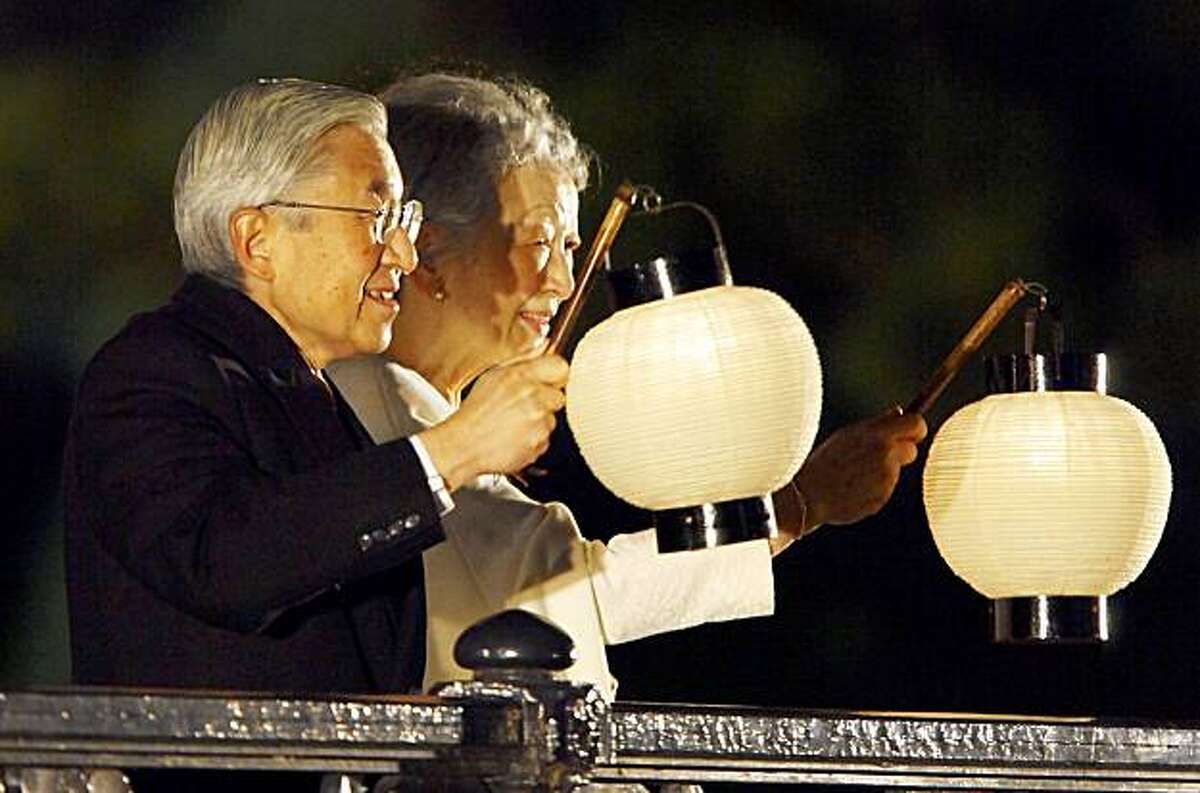 Japan celebrates emperor's 20-year reign