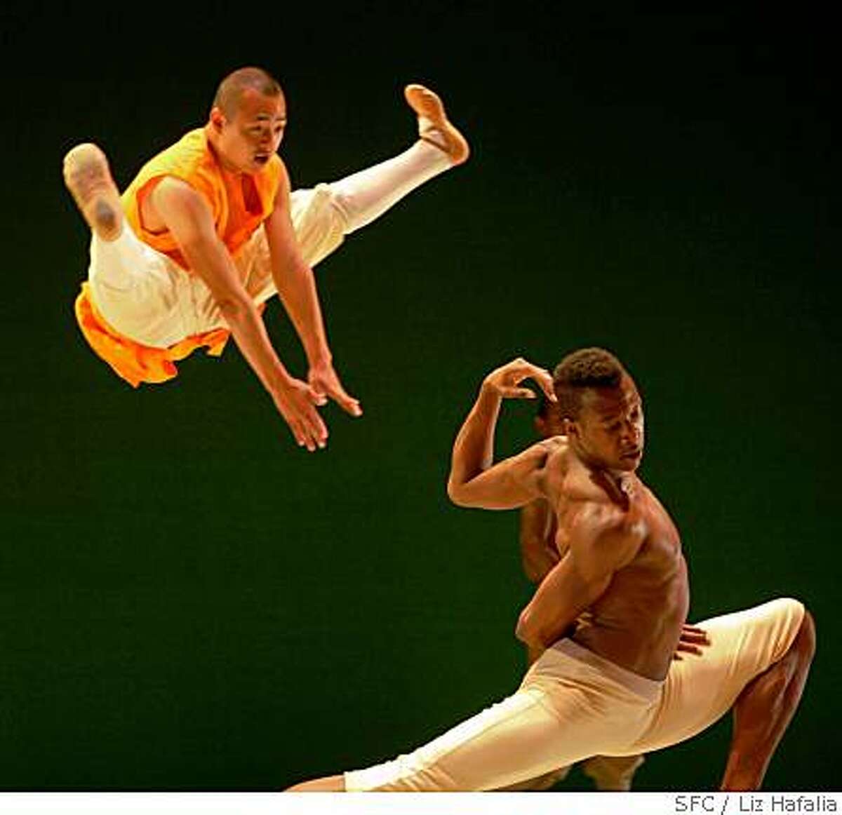 Dance review: Lines Ballet with Shaolin monks