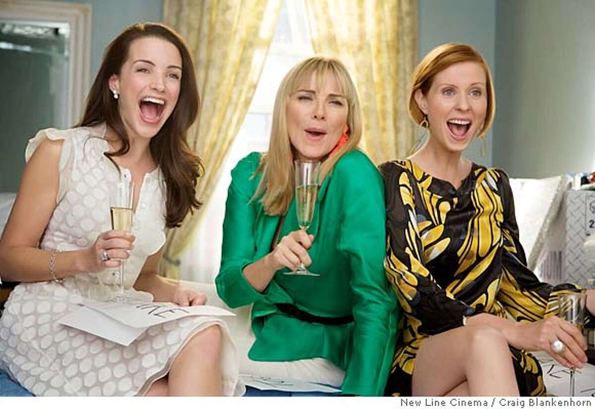 Kristin Davis Plays Nice In Sex And The City