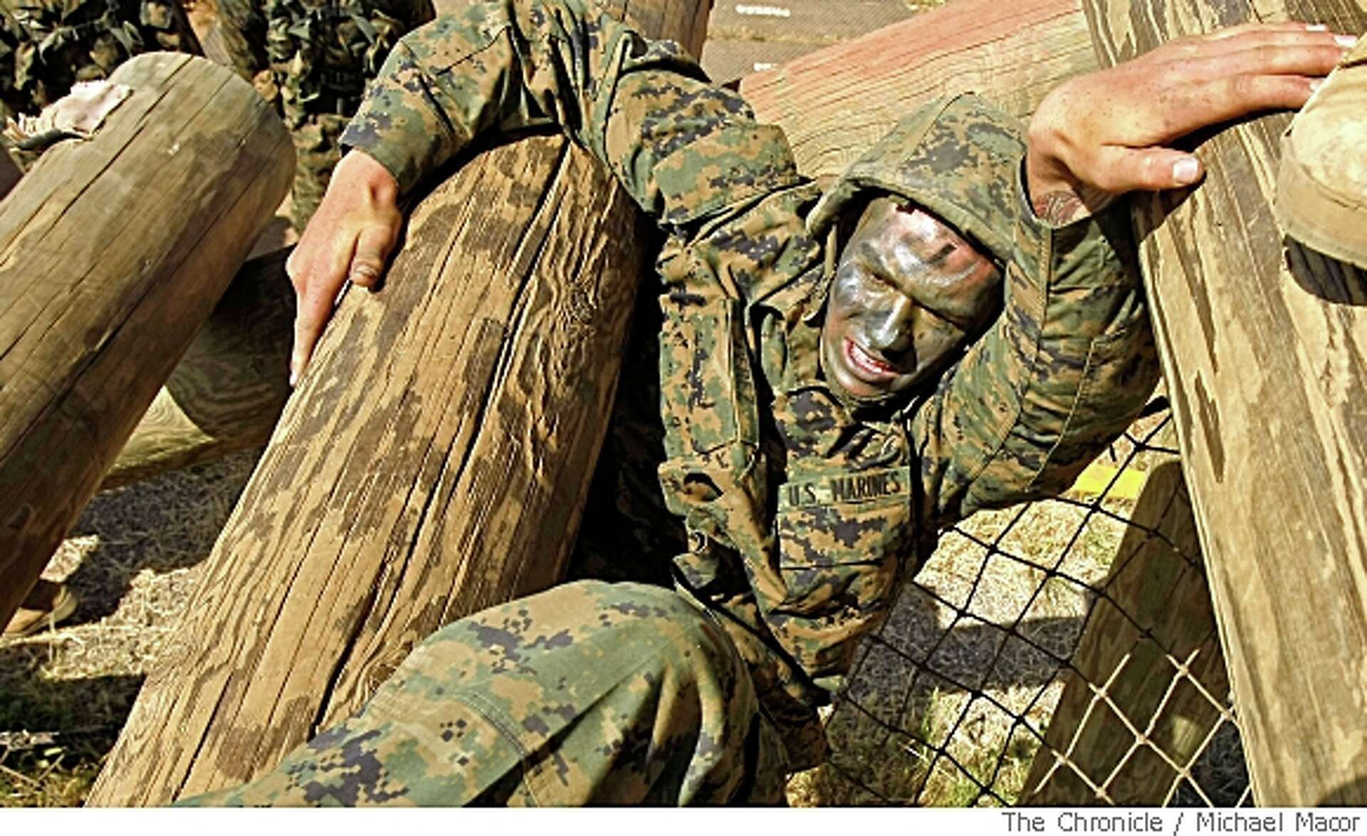 A final test for recruits who would be Marines