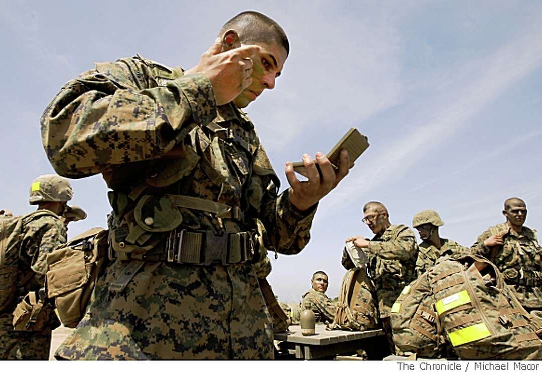 A final test for recruits who would be Marines