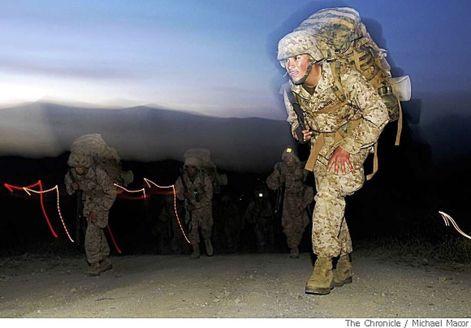 A final test for recruits who would be Marines - SFGate