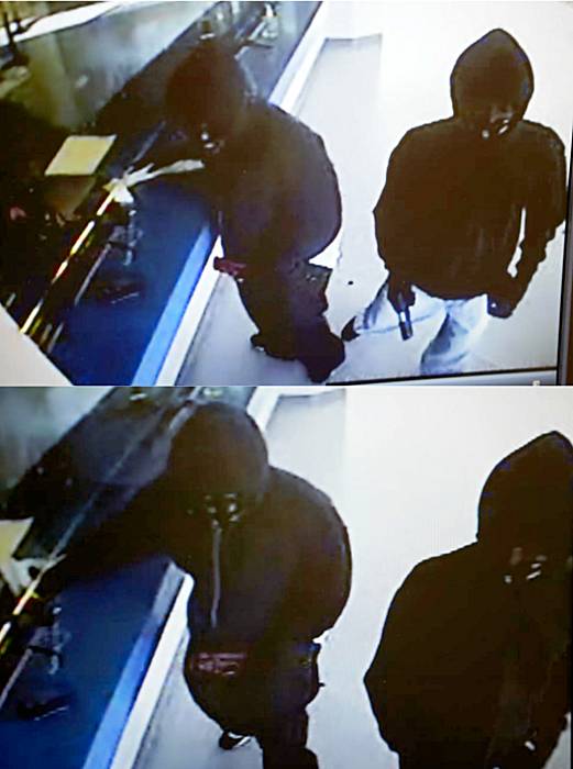 Robbers' choice of weapon: dynamite