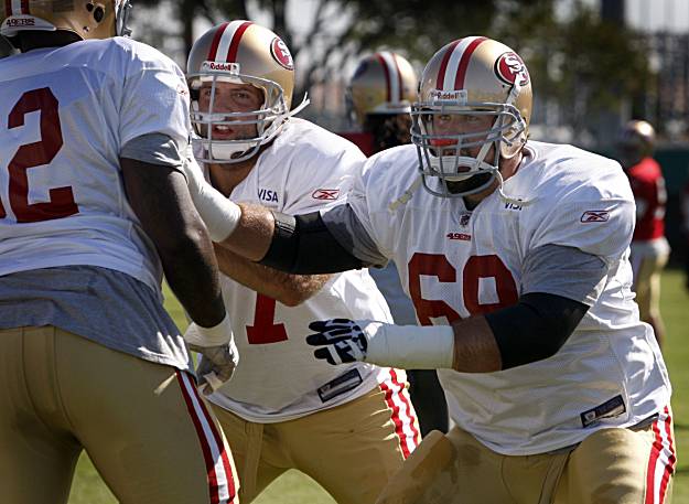 49ers welcome back guard Adam Snyder