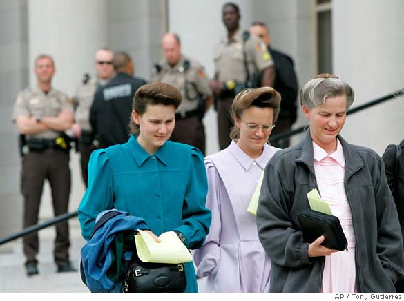 Polygamous sect's PR baptism by fire