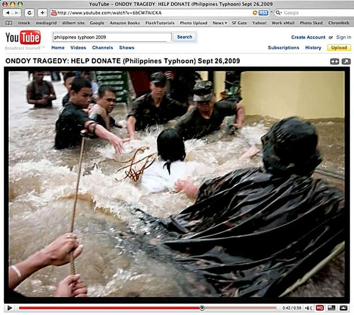 Social media keep flood victims connected