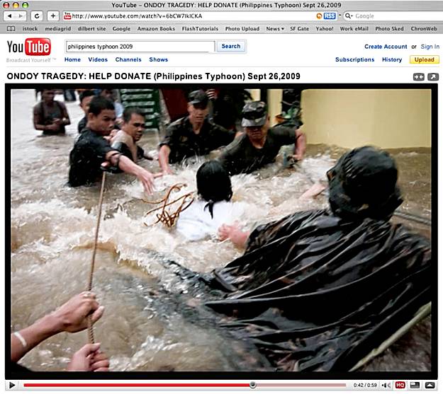 Social media keep flood victims connected