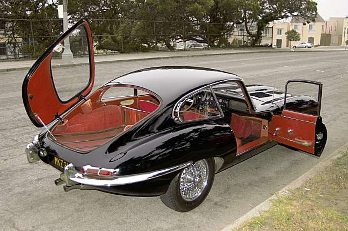 He's just wild about the 1964 Jaguar E-Type