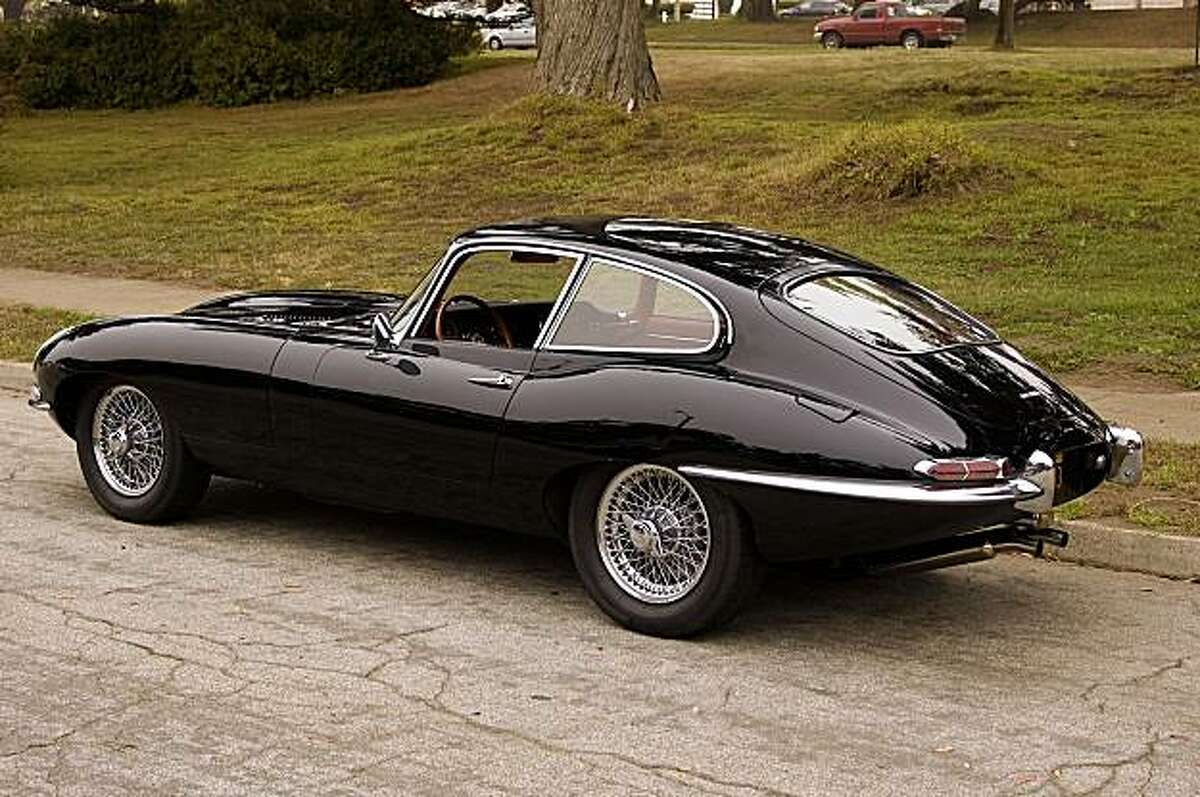 He's just wild about the 1964 Jaguar E-Type