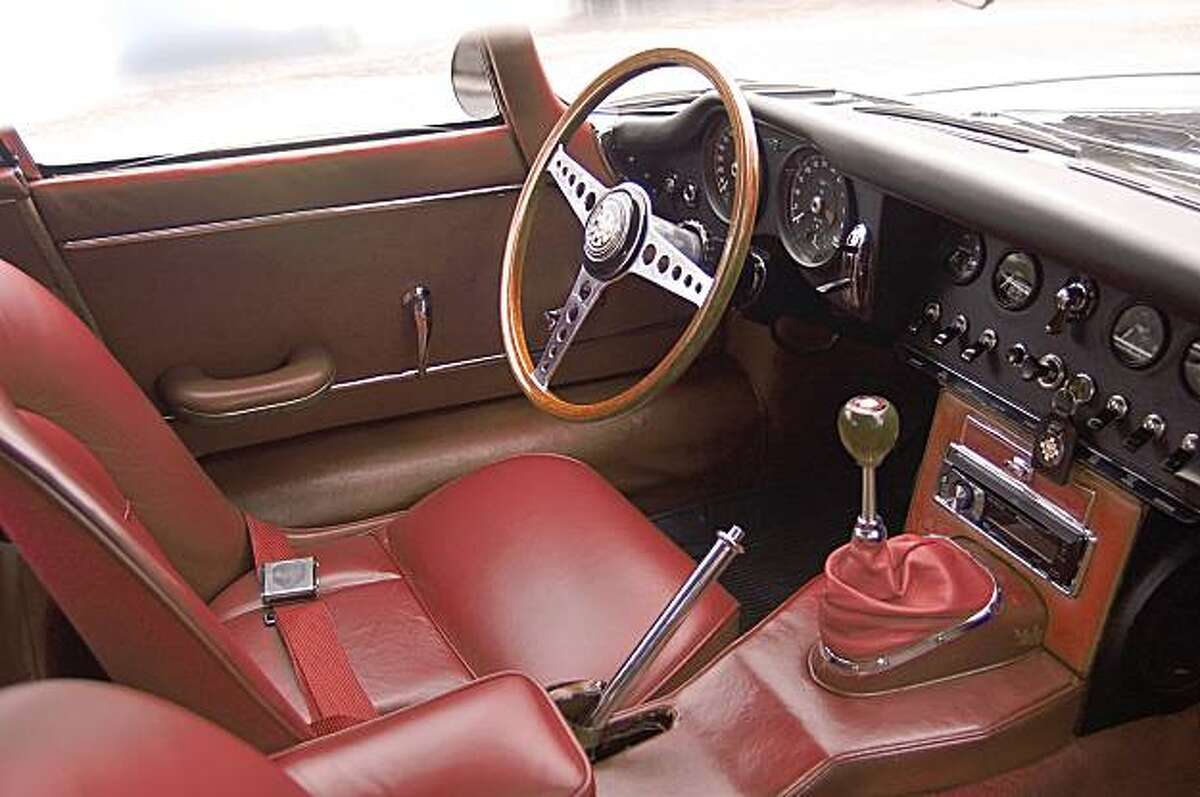 He's just wild about the 1964 Jaguar E-Type