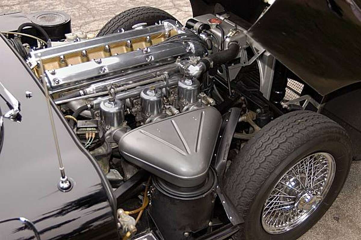 He's just wild about the 1964 Jaguar E-Type