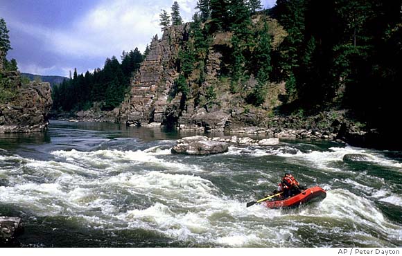Best free swim by a dam site