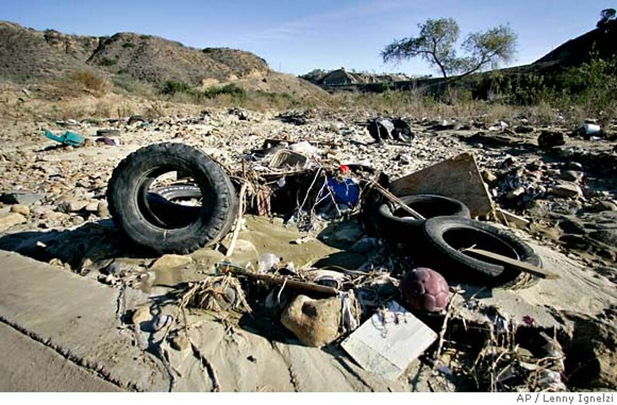 Trash, pollution imperil Tijuana River marshes