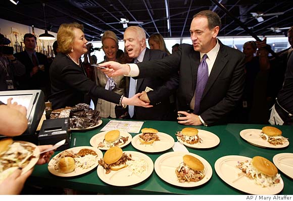 Old GOP friends on the stump