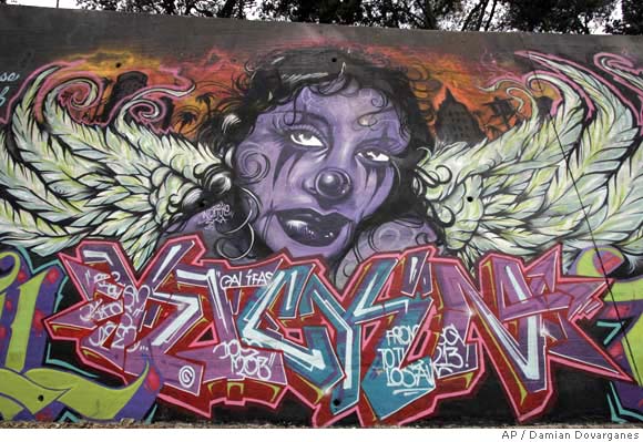 A colorful uproar over public graffiti