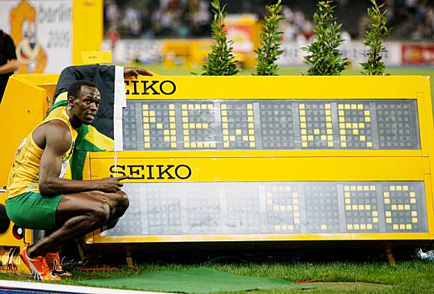Fans embrace sprinter