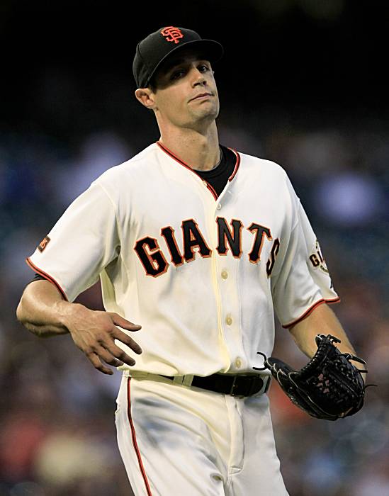 Arizona tattoos Giants' pitchers