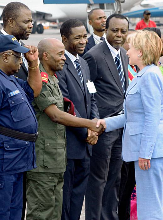 Clinton decries illegal mining, sexual assault