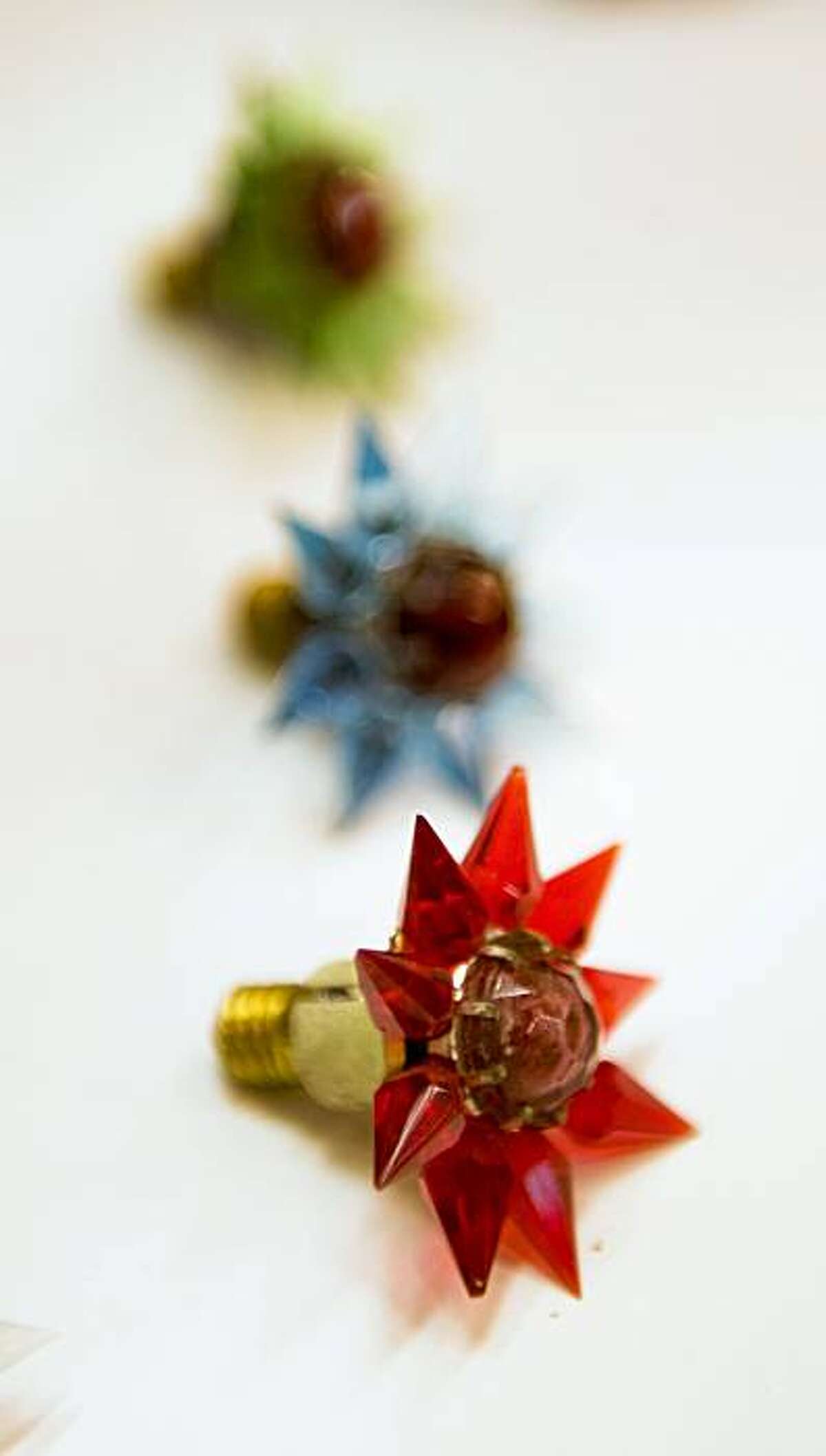 Enamored by ornaments of Christmas past