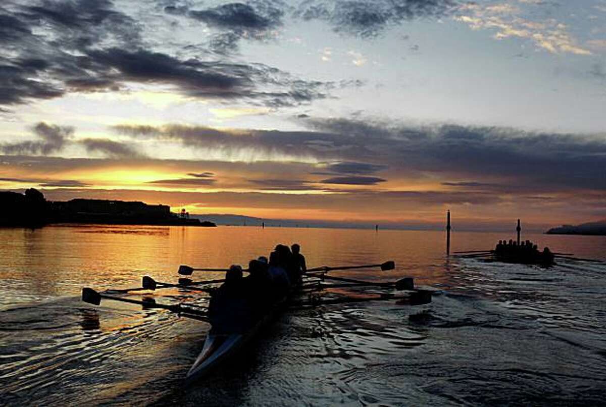 Crews search for perfect stroke at Marin Rowing