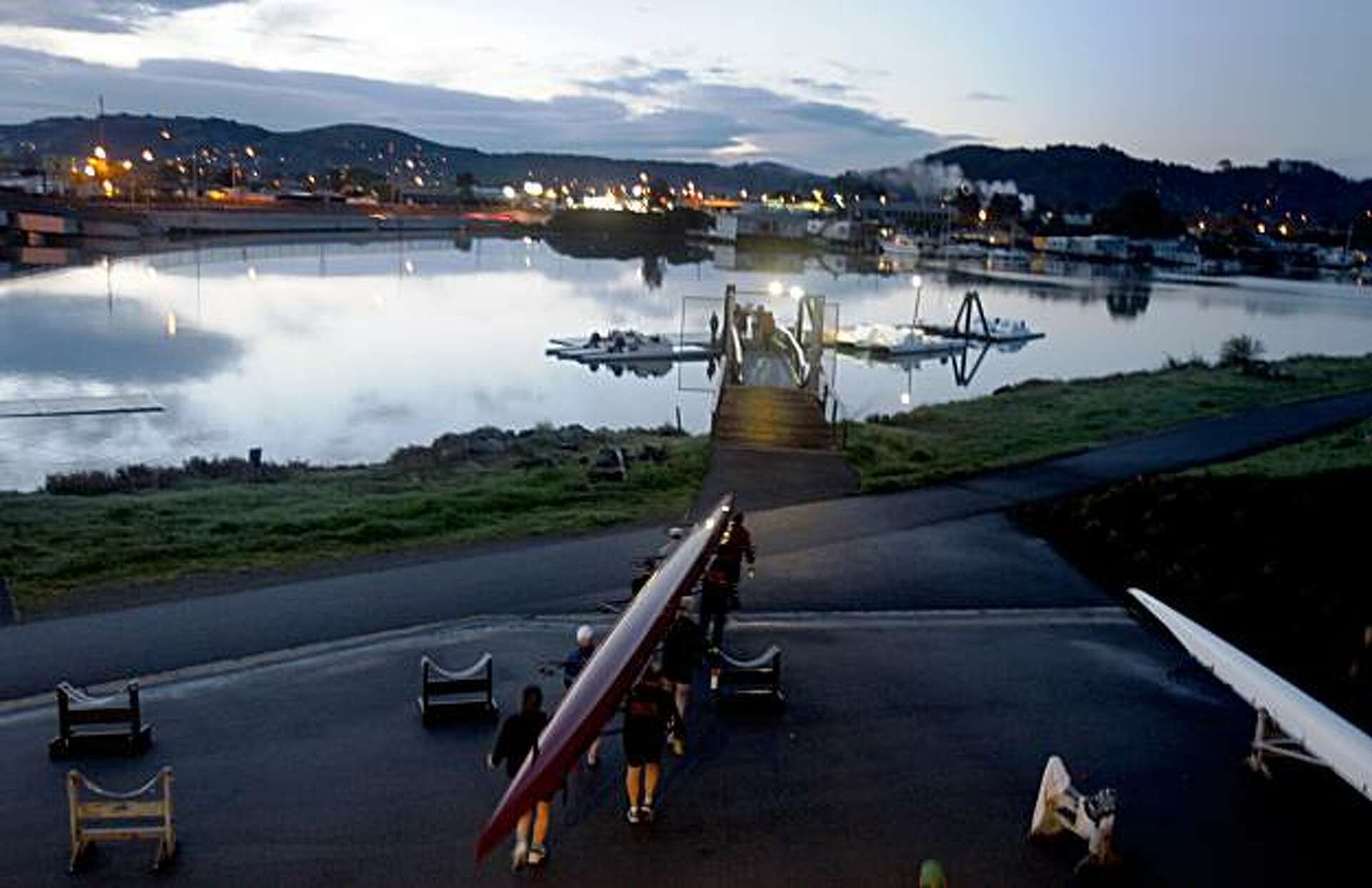 Crews search for perfect stroke at Marin Rowing