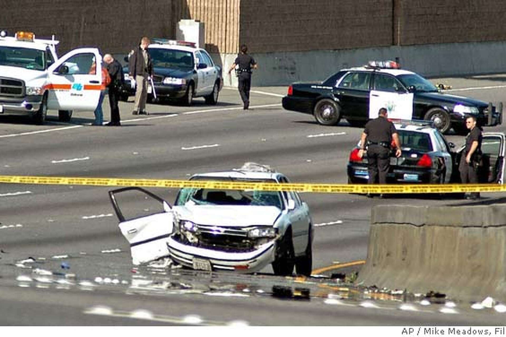 Rash of shootings leaves freeway drivers jittery