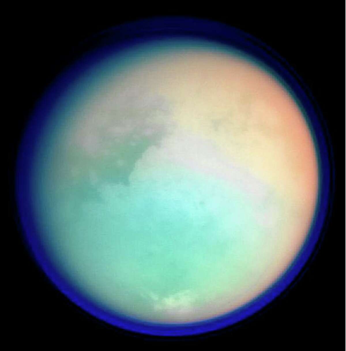 Scientists spot storm clouds on Saturn's moon