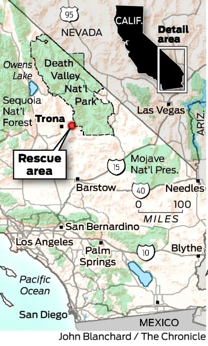 Boy, 11, dies after stranding in Death Valley