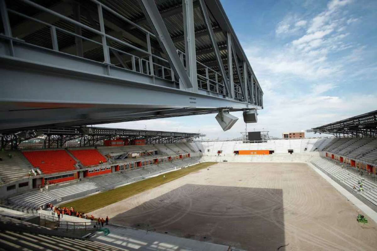 Dynamo, fans excited as new stadium takes shape