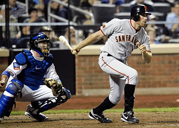 Giants meet, then greet Mets with bats