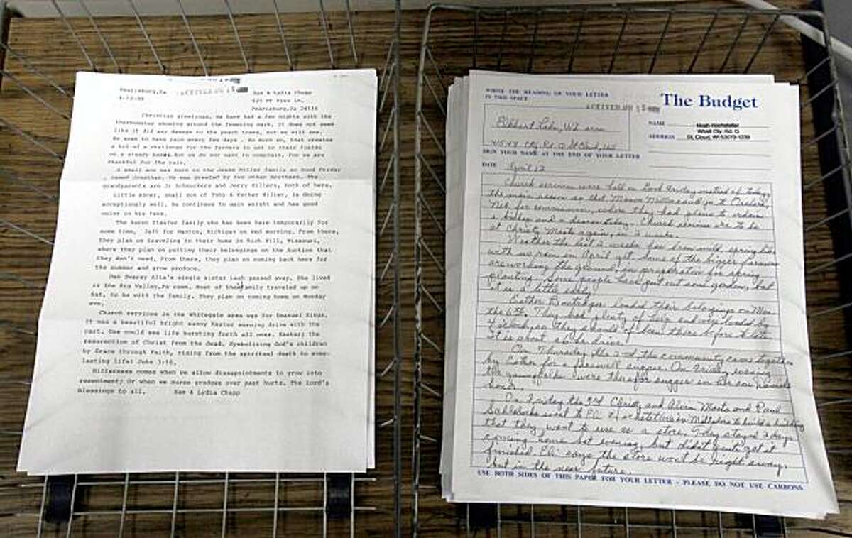 Amish newspaper succeeds the old-fashioned way