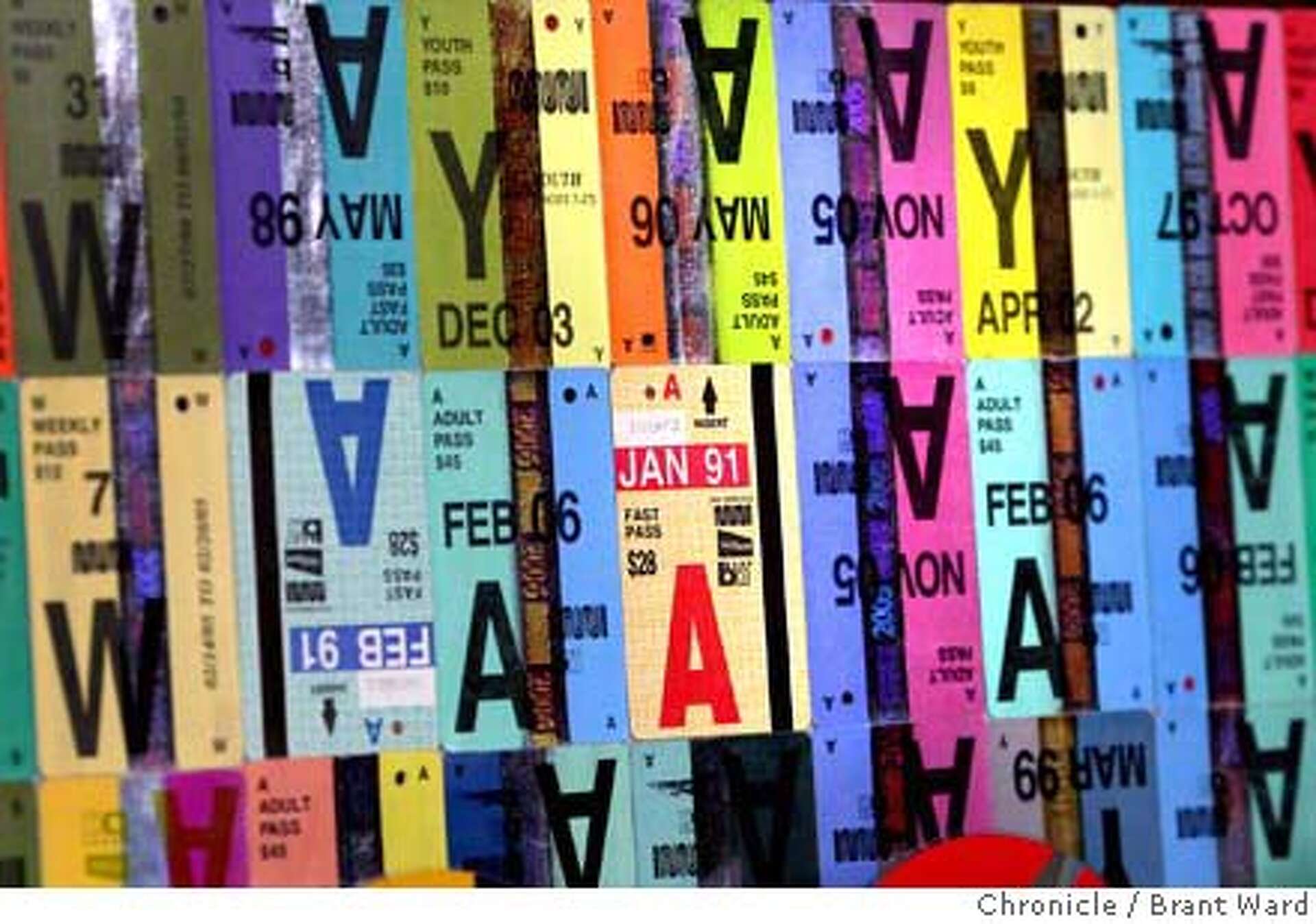 Artist transforms outdated S.F. Muni passes